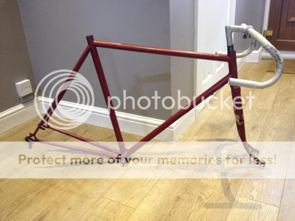 Claud Butler lugless frame 50/60s | Retrobike